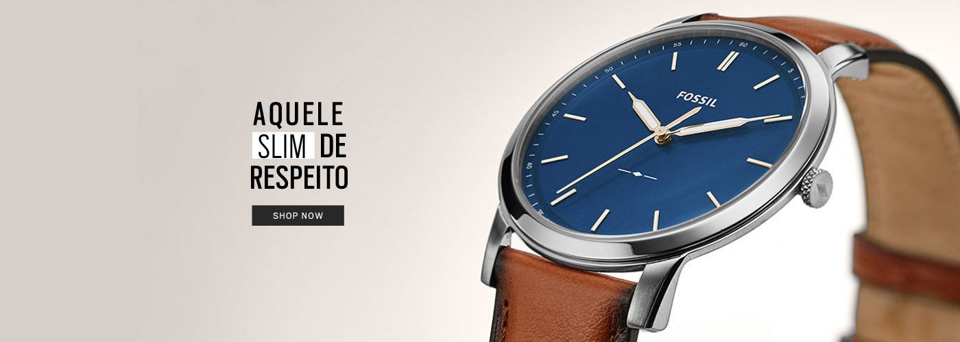Fossil: Relógios Femininos e Masculinos, Bolsas, Carteiras e mais