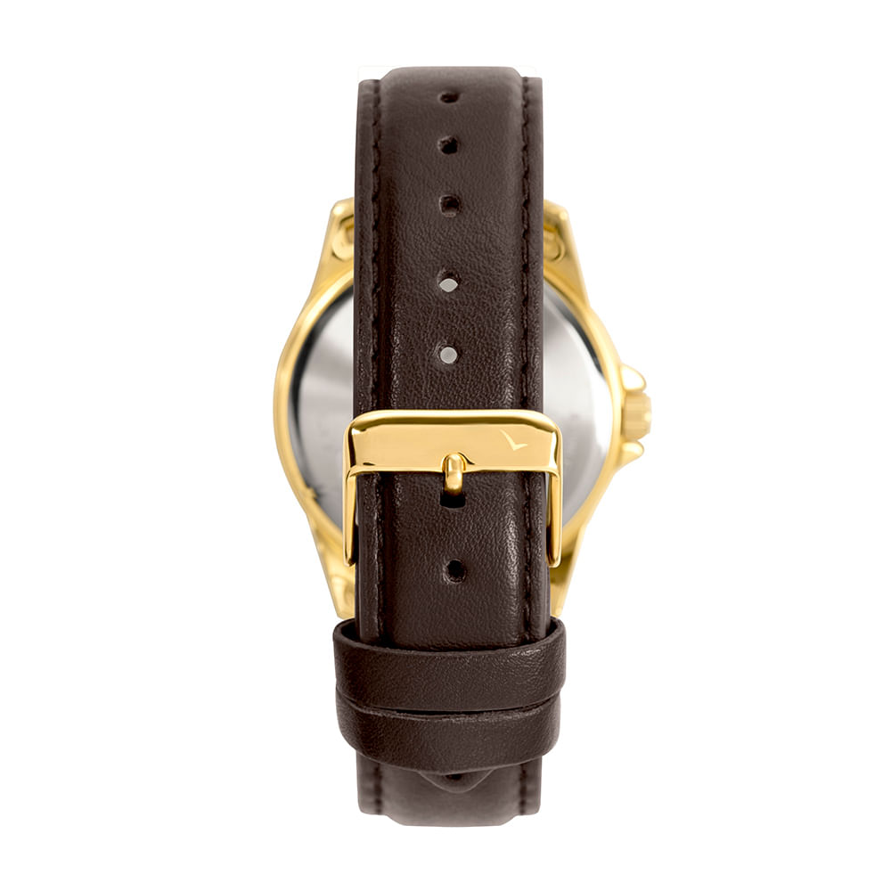 Relógio Condor Masculino Dia A Dia Dourado - CO2039BB/3M - timecenter